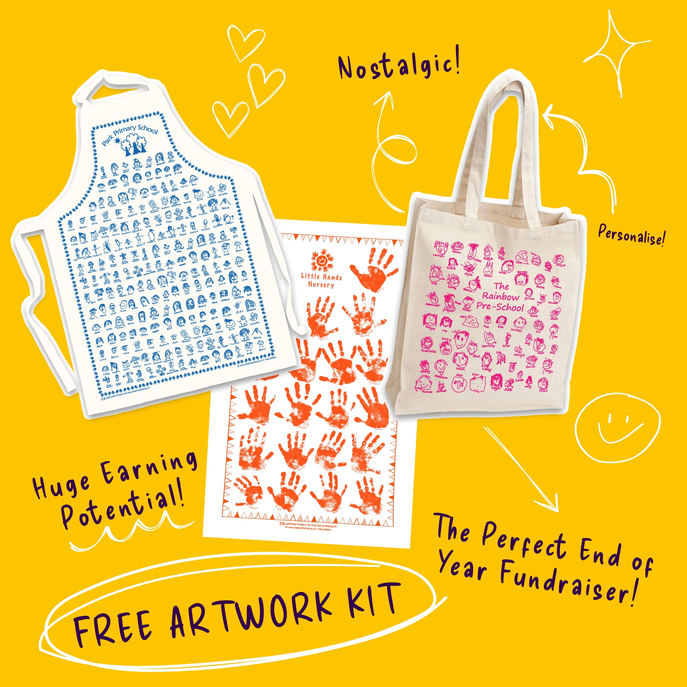 Self Portrait Registration – Class Fundraising UK